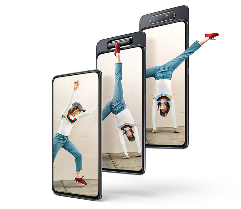 [SKT] 갤럭시 A80 (512GB) [선택약정할인/완납폰] / 디바이스마트